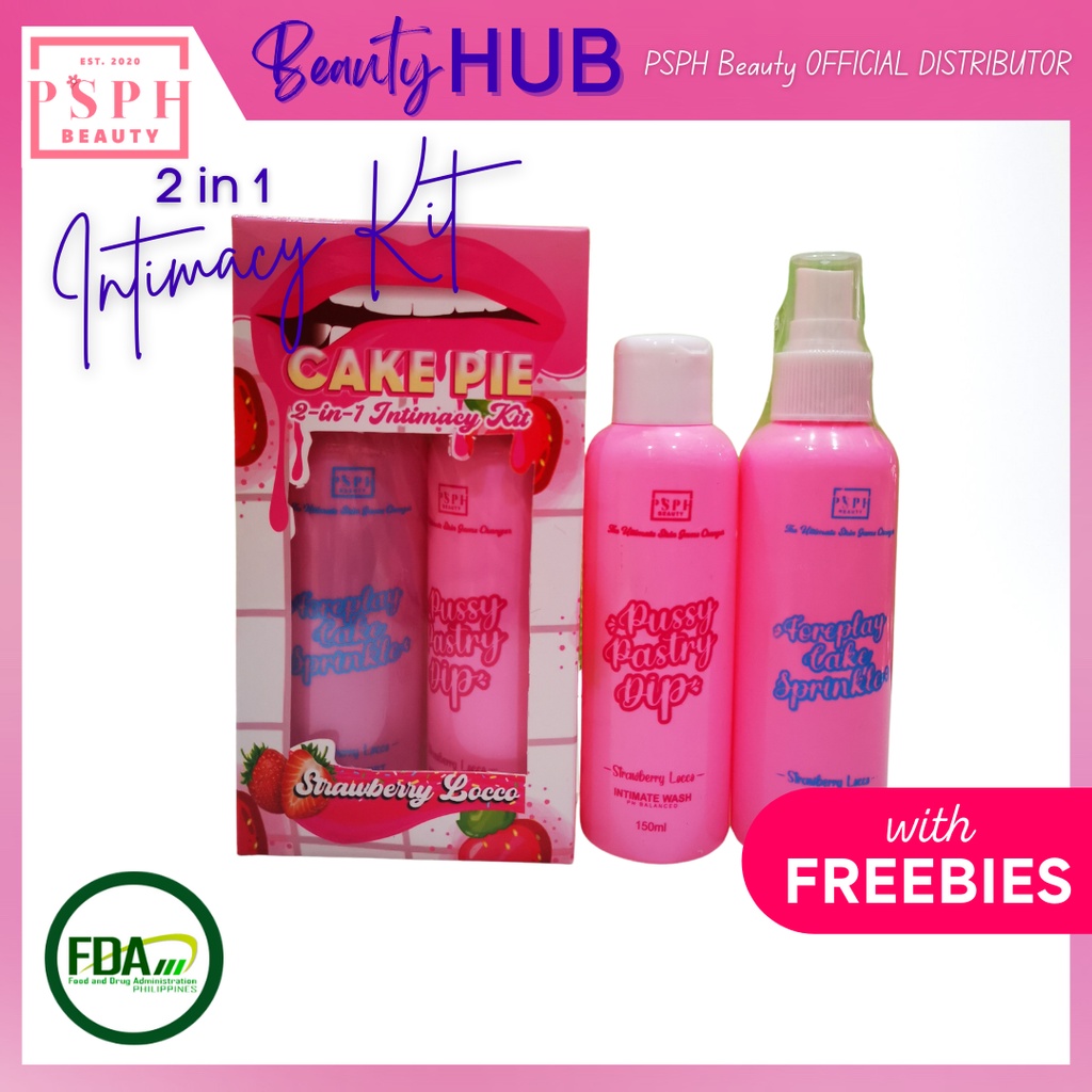 PSPH Cake Pie 2-in-1 Intimacy kit with FREE GIFT | Lazada PH