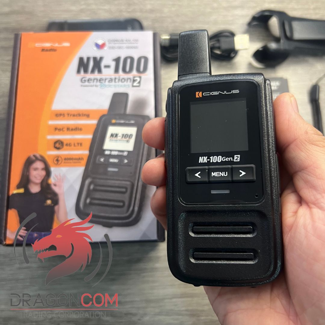 Cignus NX-100 Gen 2 or NX100 Gen 2 POC Radio | Lazada PH