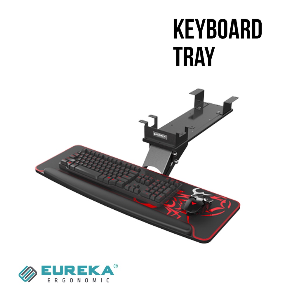 【local stock】 Eureka Gaming Desk Table Keyboard Tray | Lazada PH