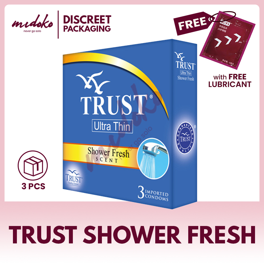 Midoko Trust Ultra Thin Shower Fresh Condom - 3s | Lazada PH