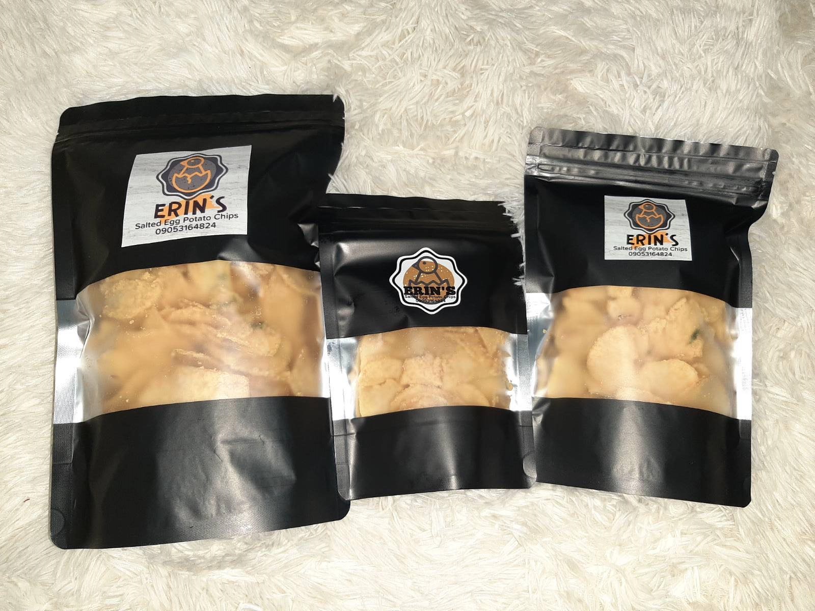 ERIN's Salted Egg Potato Chips | Lazada PH