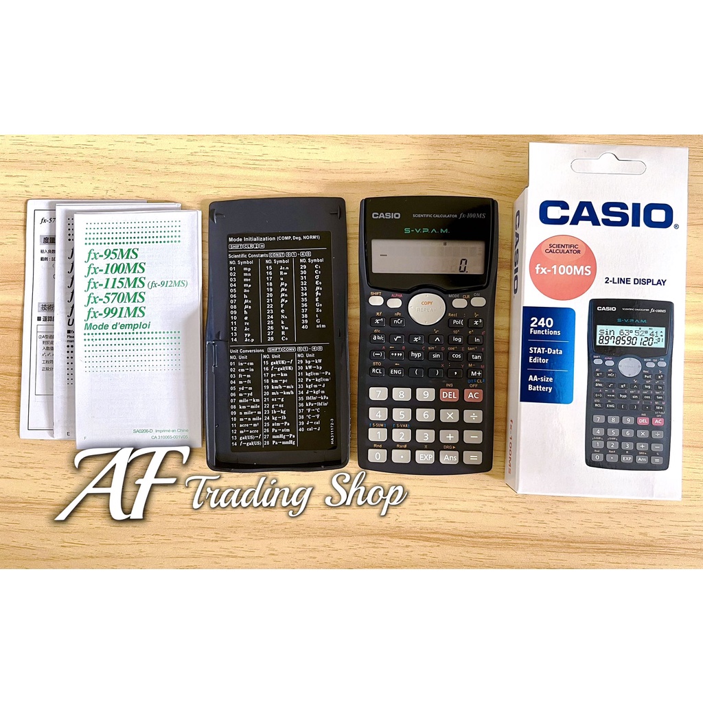 Factory Outlet Casio FX-570ES PLUS FX-991ES FX-100MS FX-95MS Scientific ...