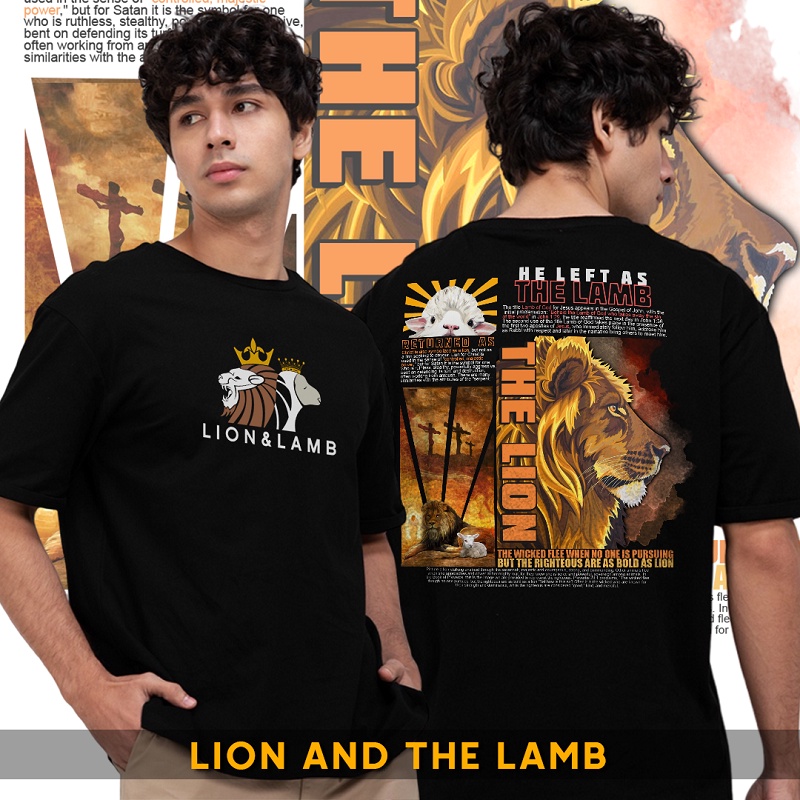 Amen Apparel - Worship Shirt Unisex T-shirt LION and the LAMB Premium ...