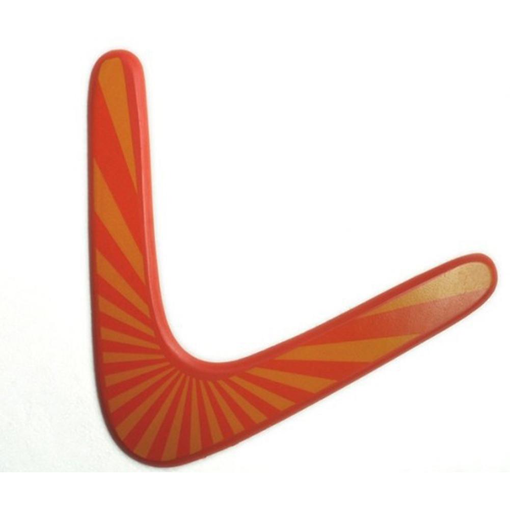 Kid Wooden Boomerang High Intensity V Shape Outdoor Flying Throw Catch ...