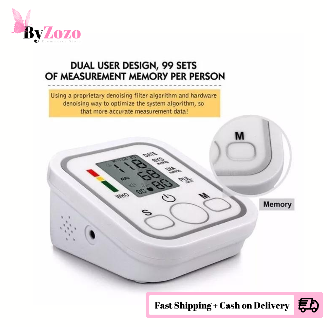 ByZozo | Digital Blood Pressure Monitor | Lazada PH