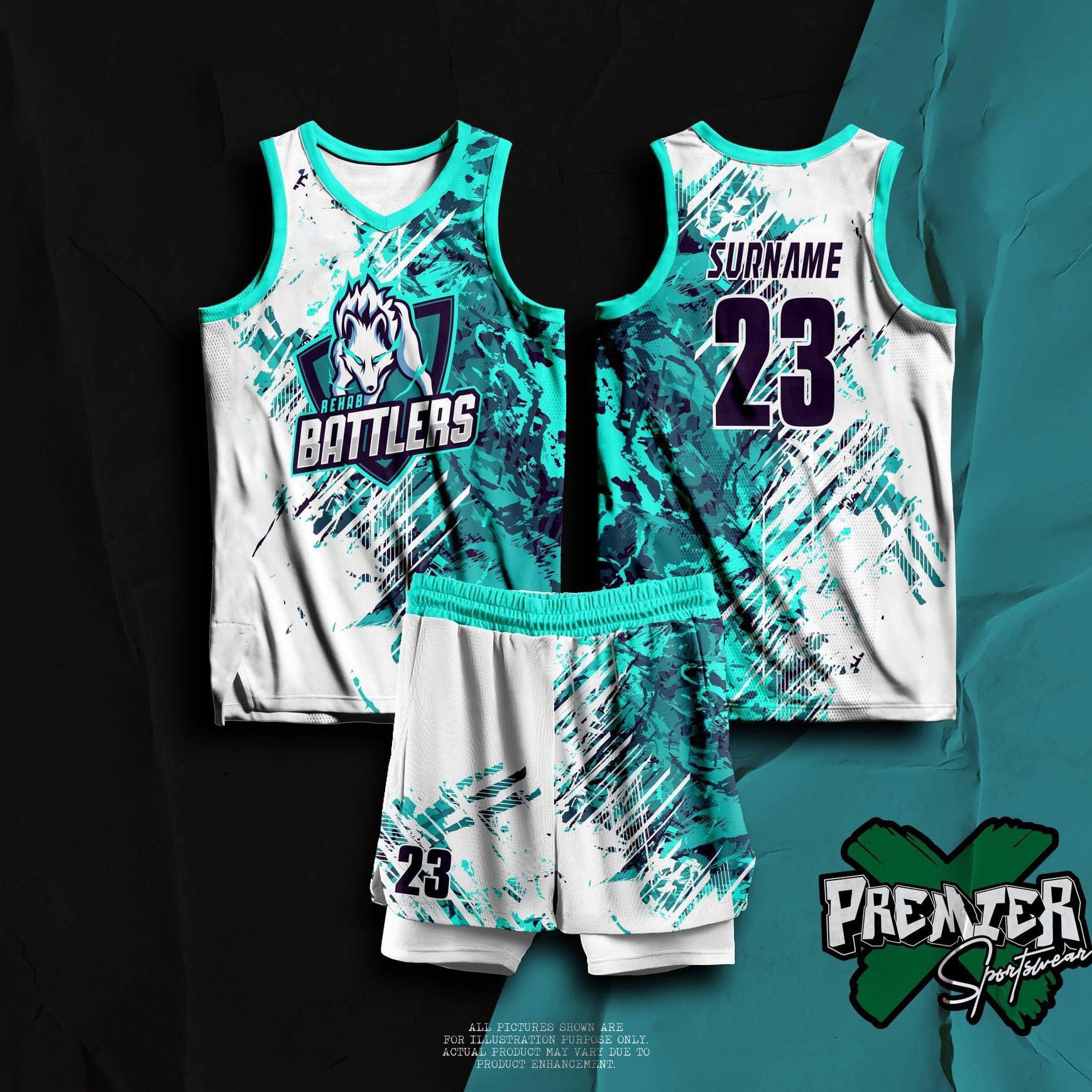 BATTLERS 02 FREE CUSTOMIZE OF NAME AND NUMBER ONLY full sublimation ...