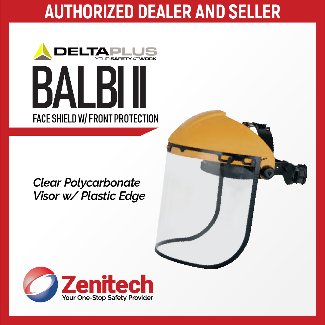 DELTA PLUS BALBI II Face Shield Face Protection Safety Equipment ...