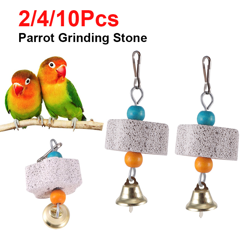 Bird grinding beak calcium stone with bell Grinding mineral molar stone ...