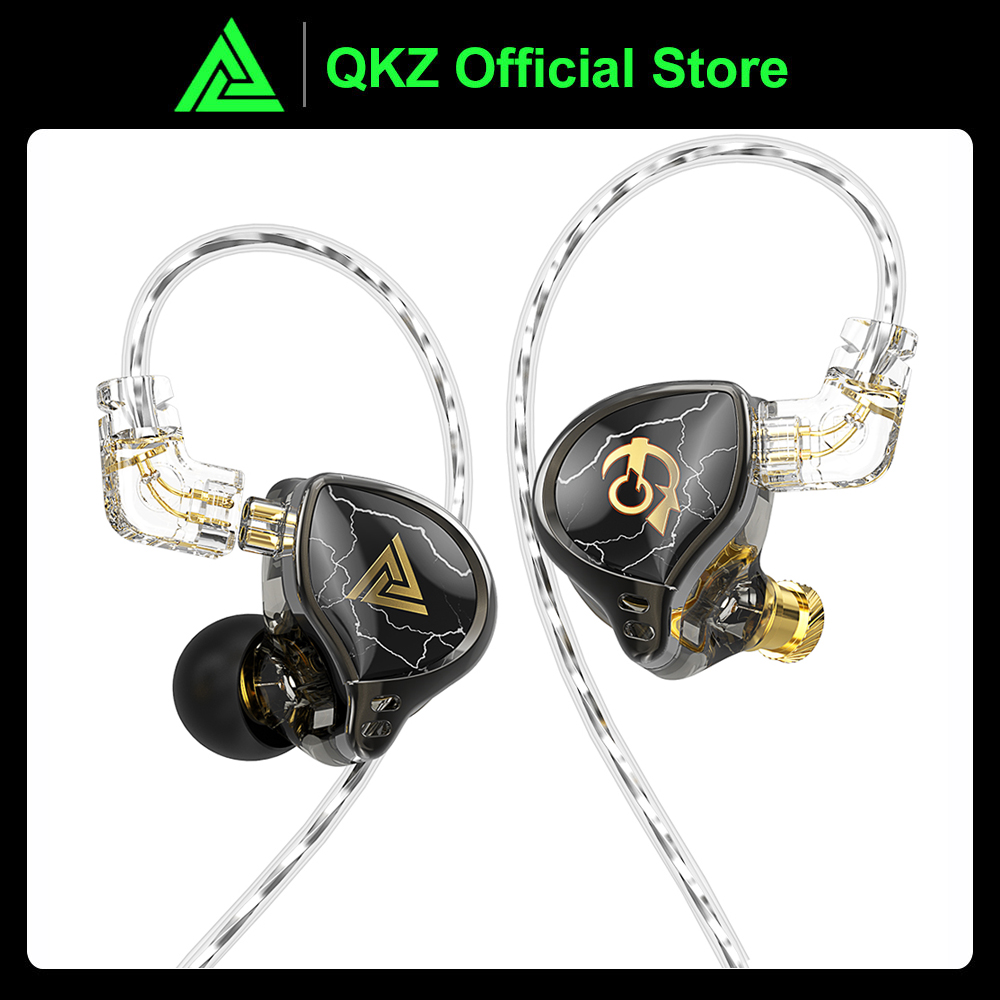 QKZ x HBB Professional Earphone Titanium Composite Diaphragm Dynamic ...