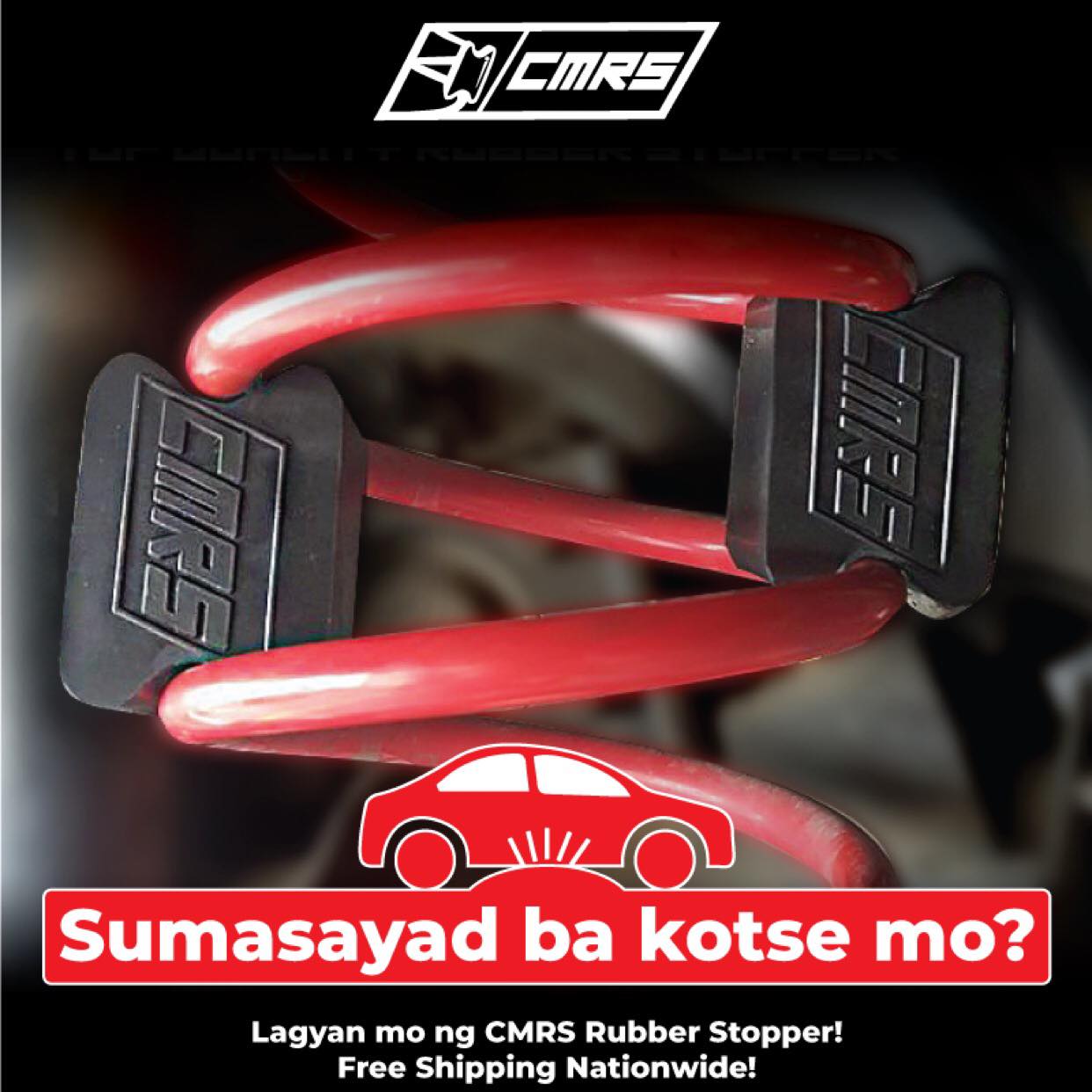 Toyota Corolla Small Body Front RUBBER STOPPER / LIFTER (BIG SIZE 4PCS ...