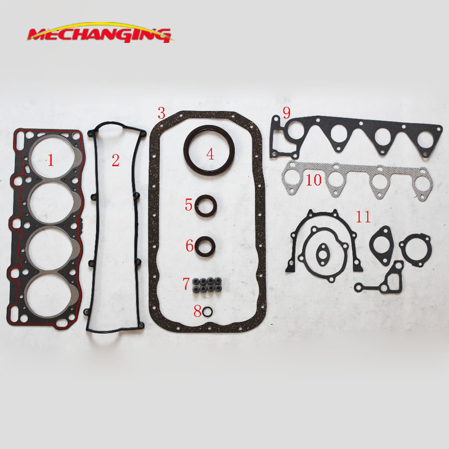 For MAZDA E2000 626 2.0L RF R2 Engine Parts CAR Engine Parts Full Set ...