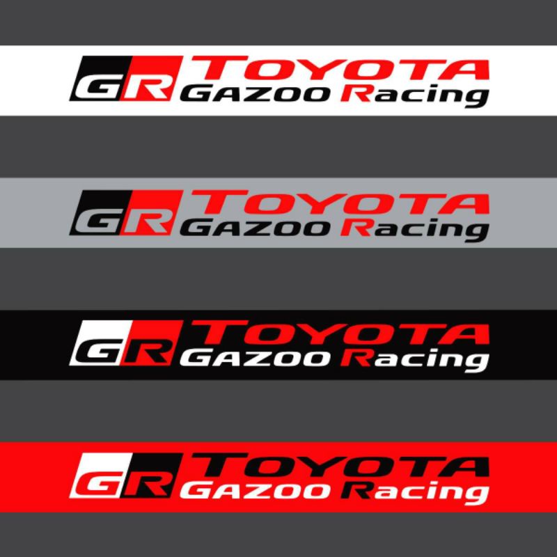 TRD Toyota Gazoo Racing Car Windshield Sticker Decal | Lazada PH