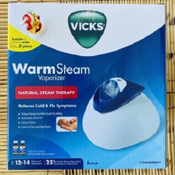 Vicks Warm Steam Vaporiser/Vaporizer 4 Liters Machine from AU ...