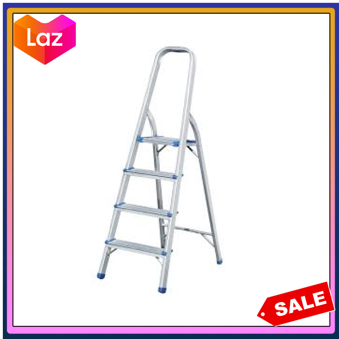 Original Home Fix 795 4 Steps Portable Folding Aluminum Ladder with ...
