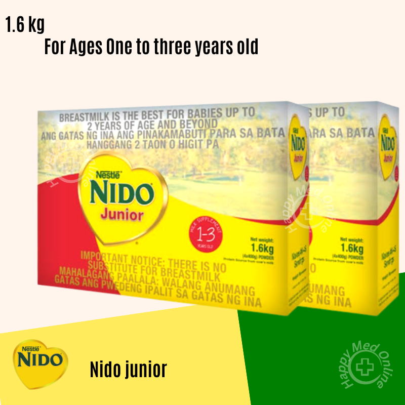 Nido Fortified Powdered Milk Drink 3 plus 3+ for pre-schooler nido ...