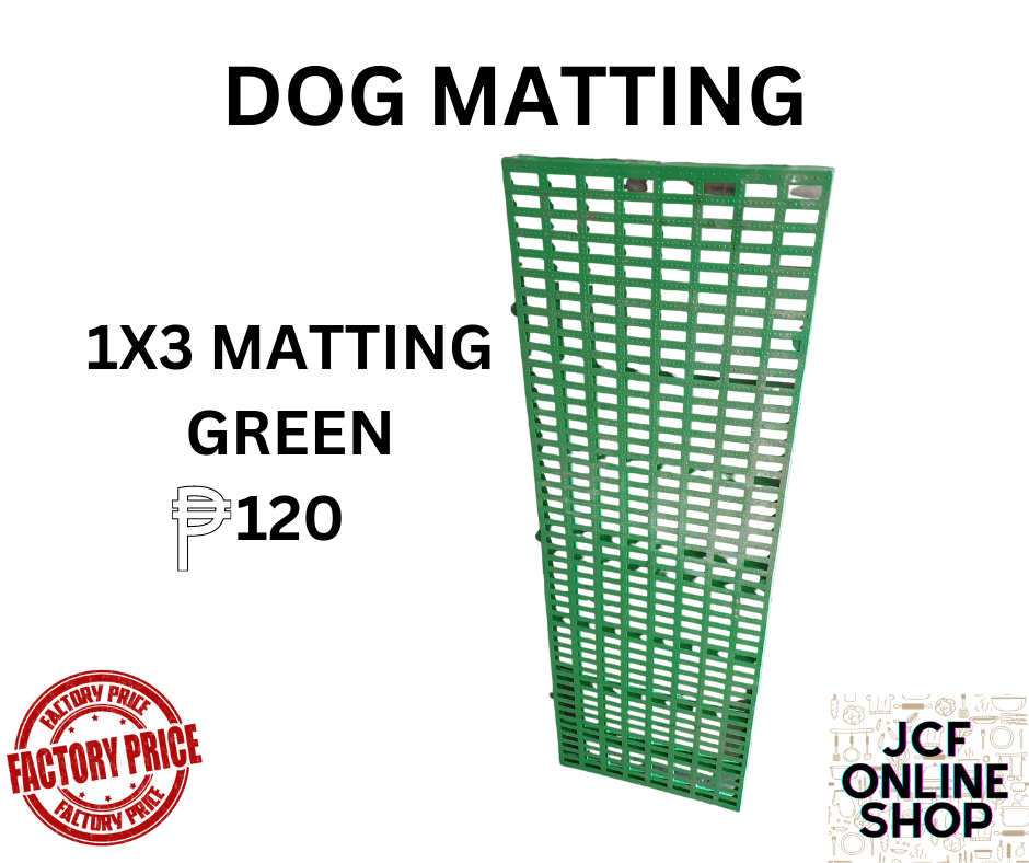 JCF Online Shop | DOG MATTING 1X3 BLACK,BLUE,GREEN,WHITE | PLASTIC ...