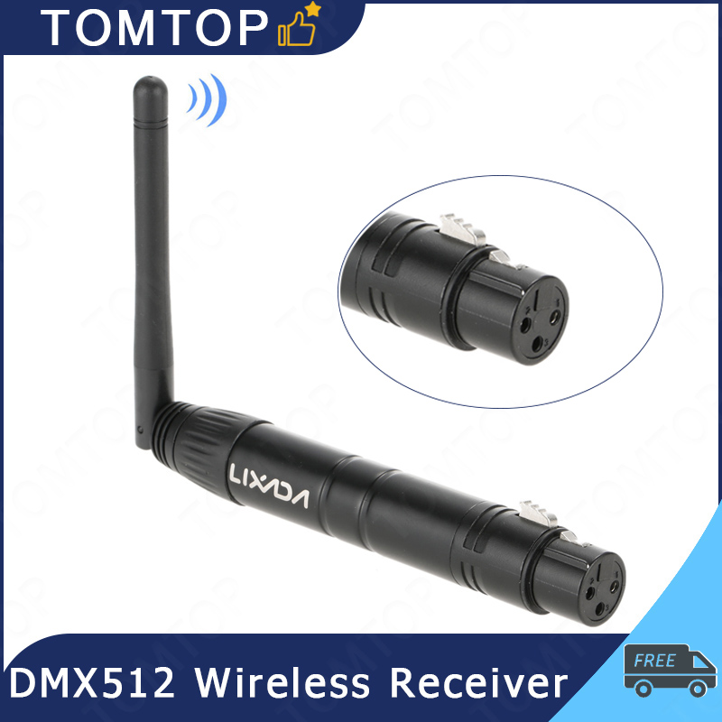 （Free Shipping Fee）Lixada 2.4G ISM DMX512 Wireless Female/male XLR ...