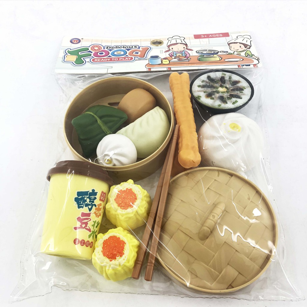 Kingtoys (new) Delicious Food Ready to play Dimsum play set Good ...