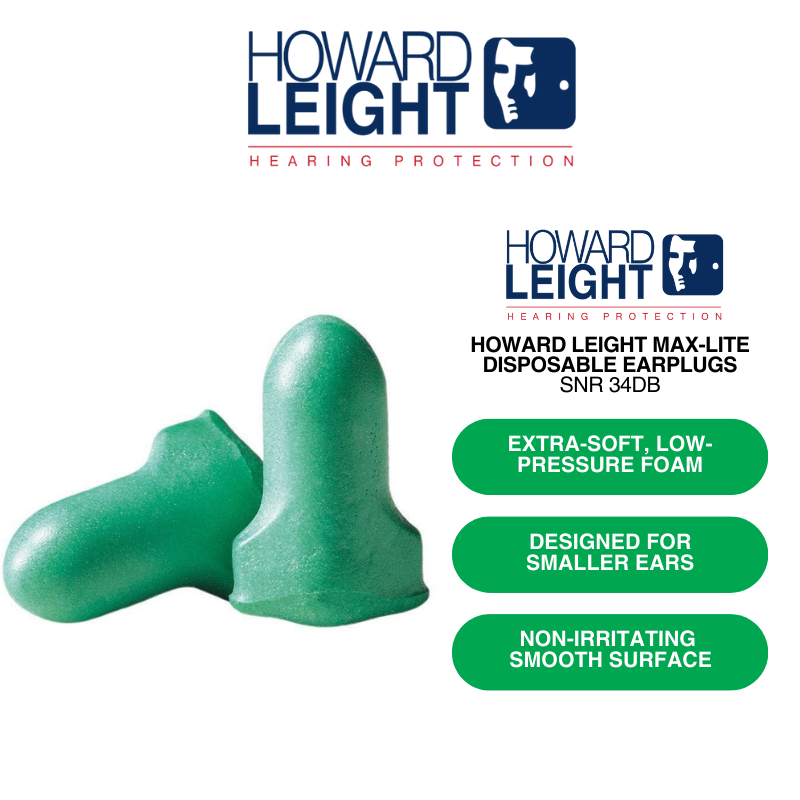 Honeywell Howard Leight MAX Lite® Low Pressure Uncorded NRR 30 ...