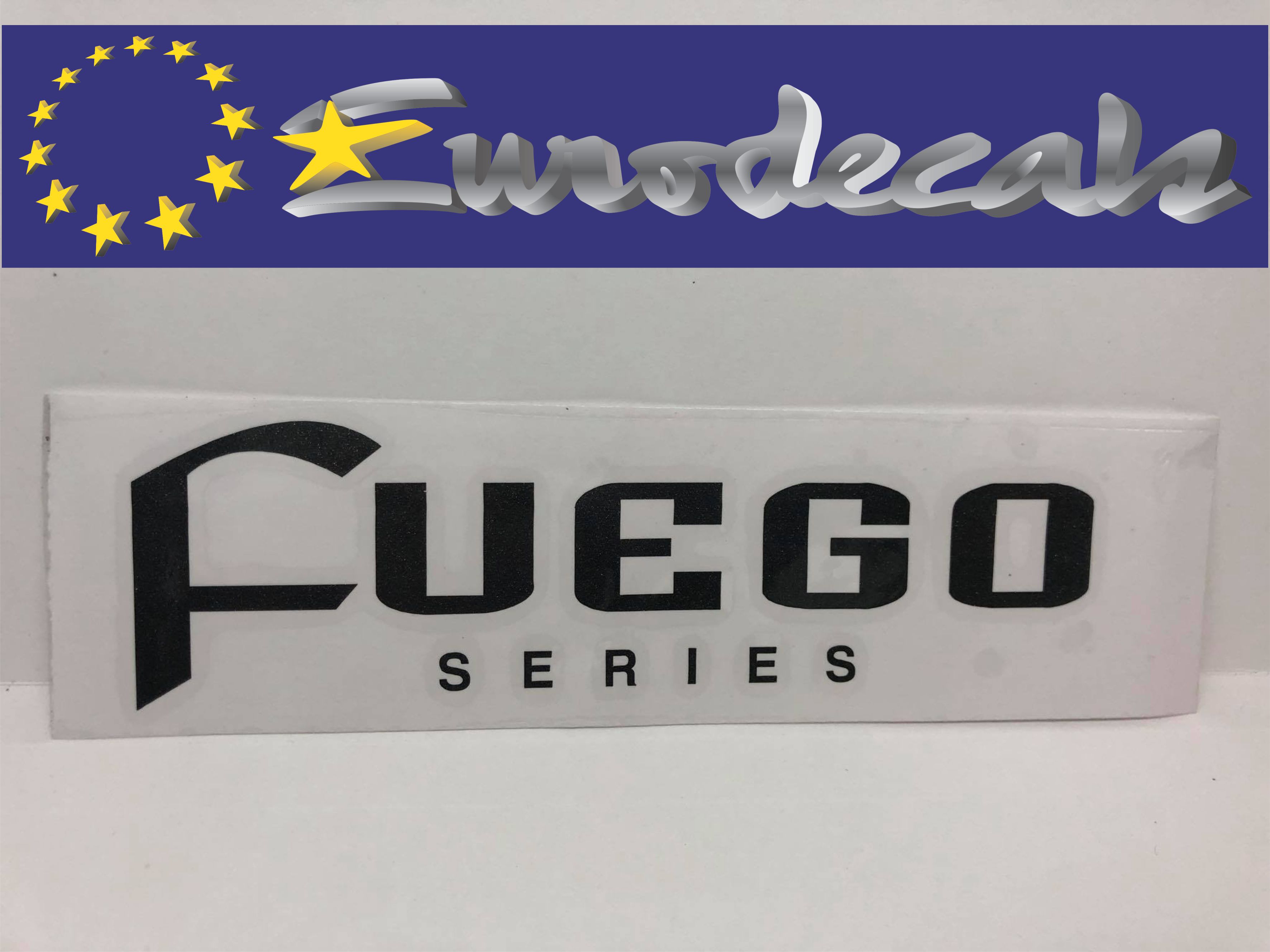 Charcoal Gray Fuego series cut out sticker for isuzu fuego pick-up 98 ...