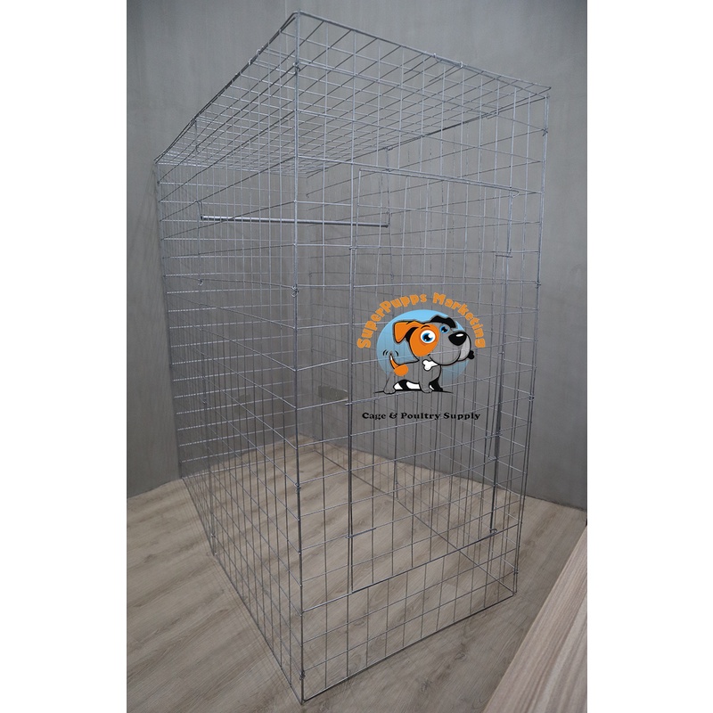 FLYING PEN GALVANIZE 3X5X5 (Panabong/Sabong /Kulungan ng manok/Gamefowl ...