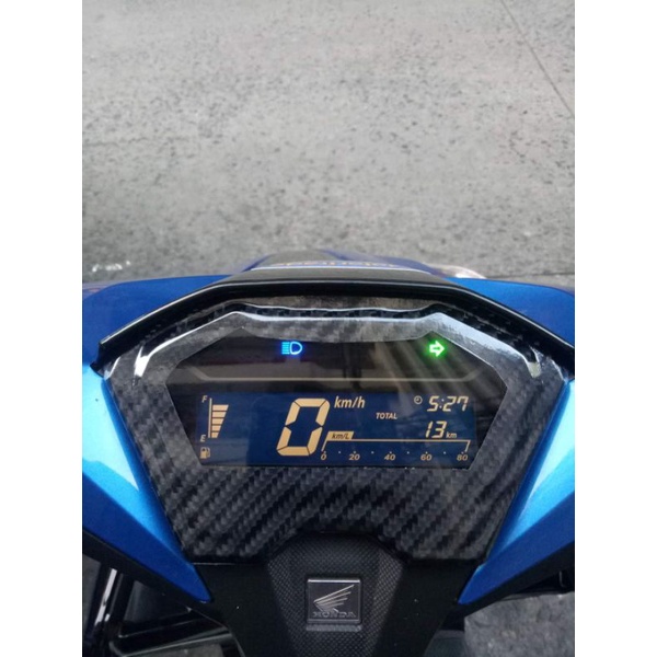 HONDA CLICK 125 150 PANEL PROTECTO 7D CARBON WITH CLEAR LENS GAME ...