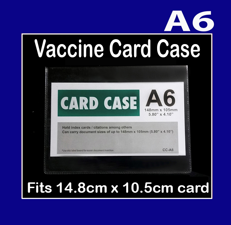 CARD CASE A6 SIZE FITS 5.80" x 4.10" CARD - 20 PCS | Lazada PH