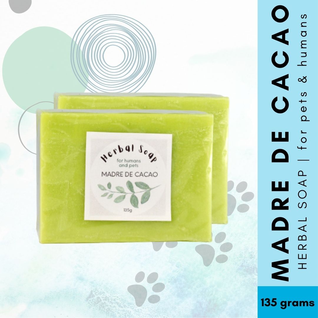 COD Herbal Soap - Pure & Natural Madre De Cacao Soap For Dog 135g Pet ...