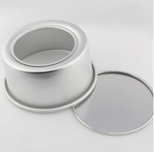 4 6 8 Inch Round Cake Molder Aluminum Alloy Round DIY Cakes Pastry Mold ...