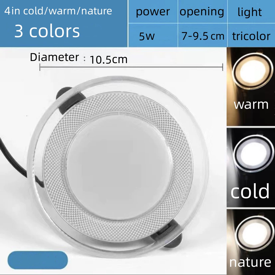 LED pin light Recessed Downlight Ultra-Thin Ceiling Lights Acrylic ...