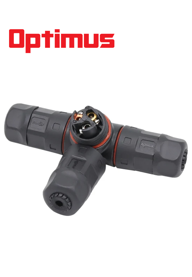Optimus Waterproof IP67 3 Pin Three Way T Wire Connector | Lazada PH