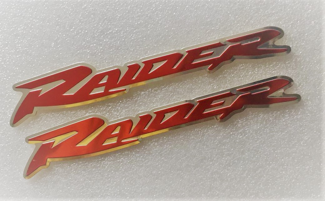 RAIDER EMBLEM MOTORCYCLE SET OF 2 | Lazada PH