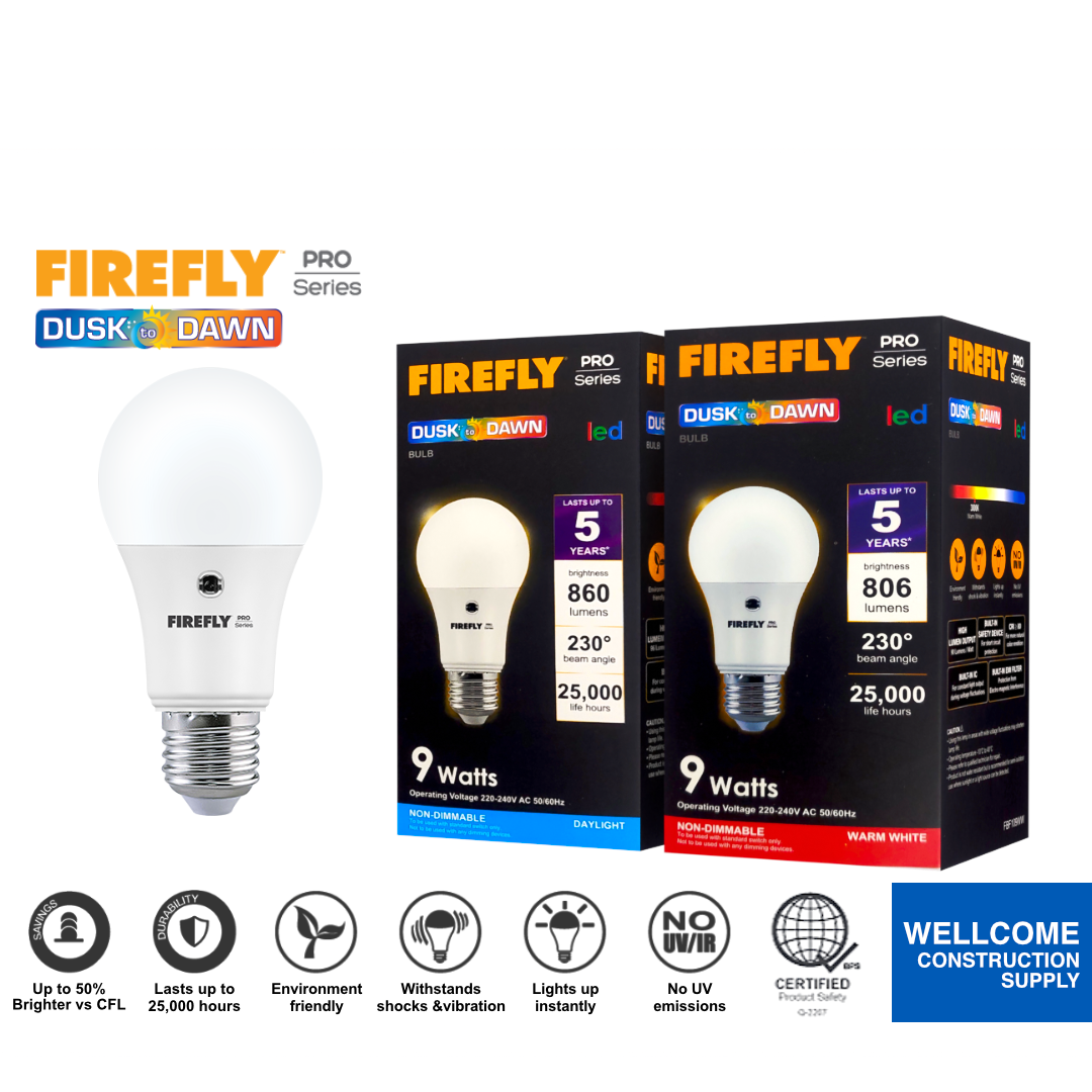 Firefly Pro Series Light Emitting Diode LED Dusk to Dawn Bulb | Lazada PH