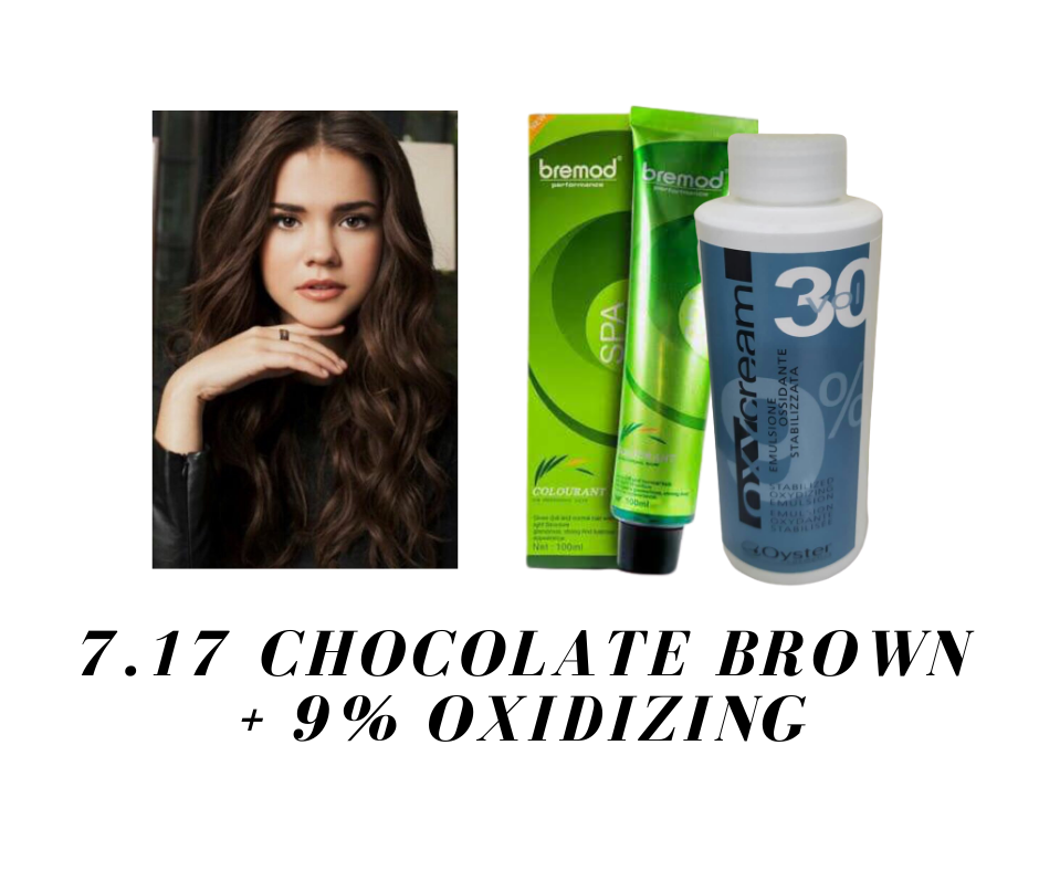 Bremod Chocolate Brown 7.17 Hair Dye 100ml | Lazada PH