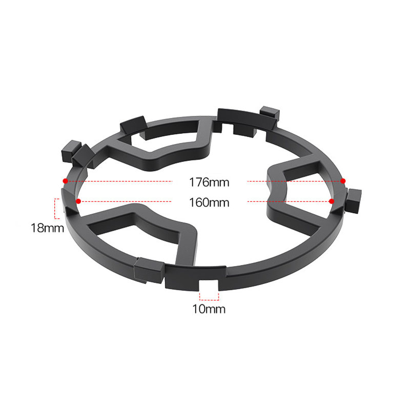 Cast Iron Wok Pan Support Wok Stand Rack Stand for Burner Gas Stove ...