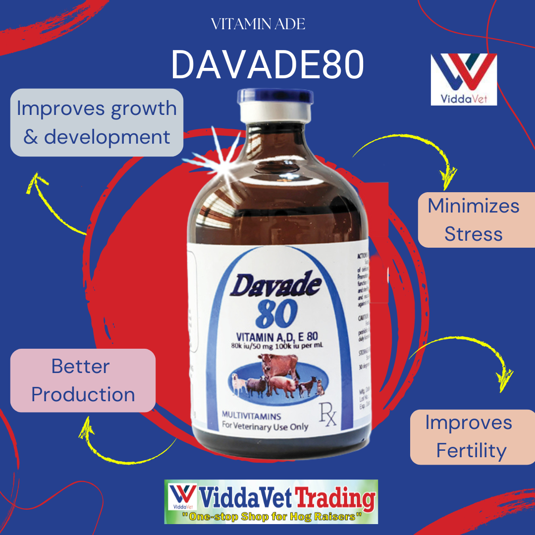 100ml DAVADE 80 Vitamin ADE for pets Davade80 ade for pig vitamin ade ...
