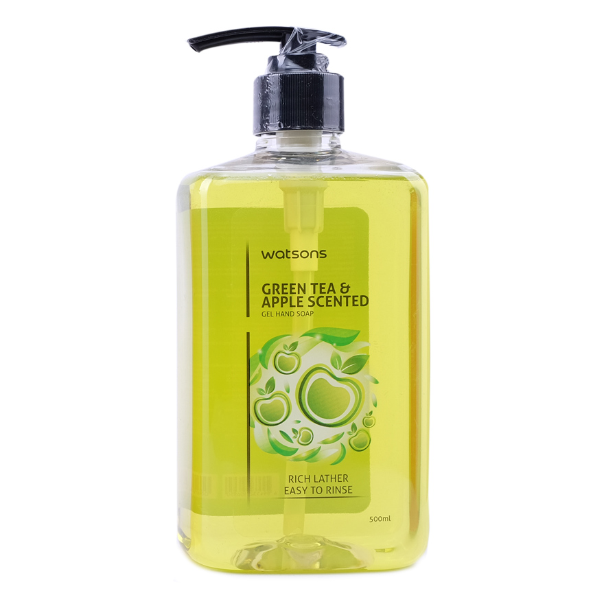 Watsons Green Tea Apple Hand Soap 500mla | Lazada PH