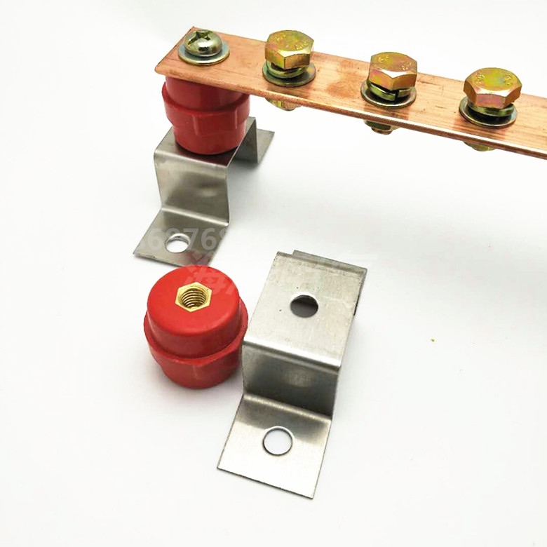 T2 Copper Bar Bus Bar Equipotential Grounding Copper Bar Bus Bar ...