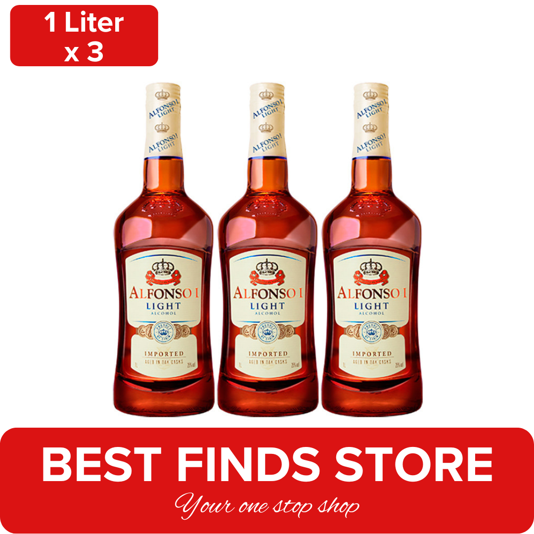 Alfonso Light Brandy 1L - Set of 3 | Lazada PH