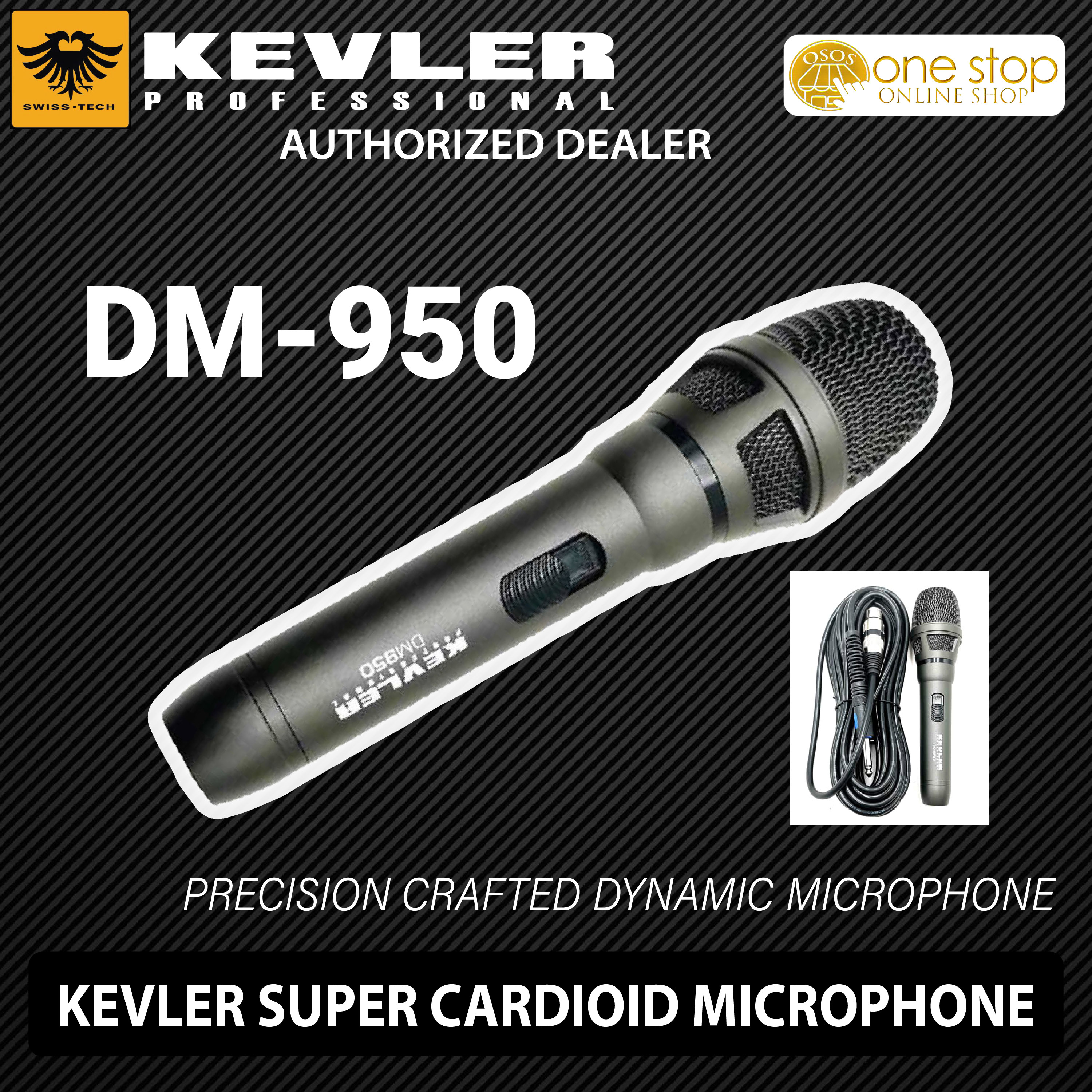 Kevler Original Professional SuperCardioid Microphone DM950 Mic DM-950 ...