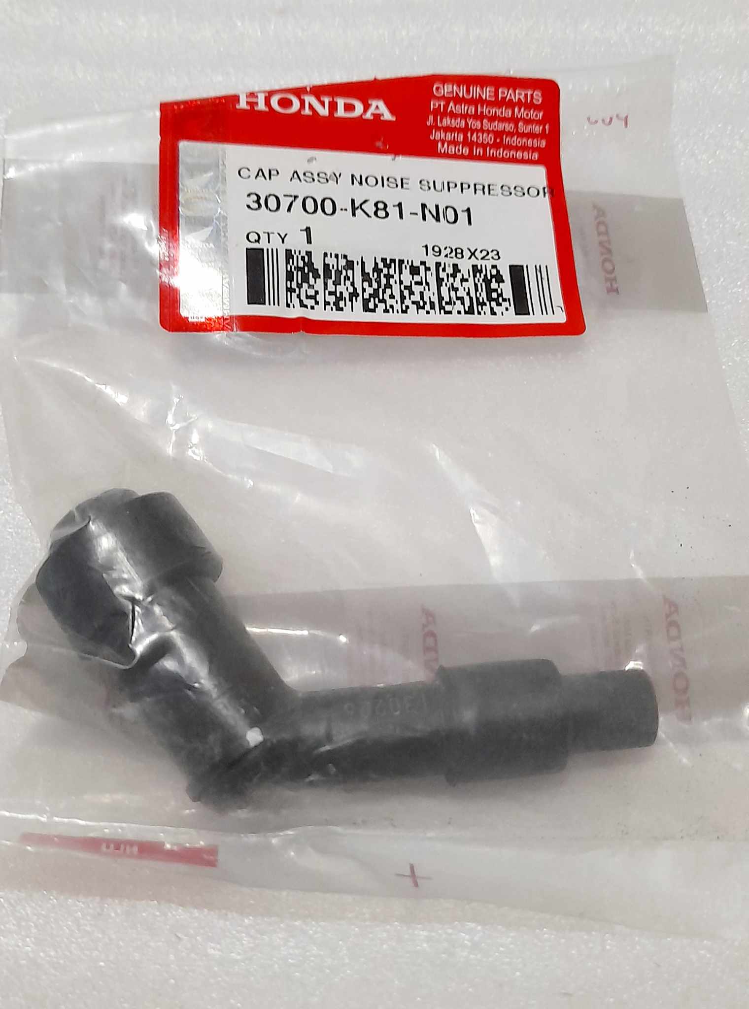 Honda Genuine Parts Sparkplug Cup Assy for Beat fi V1 V2 (30700-k81-N01 ...