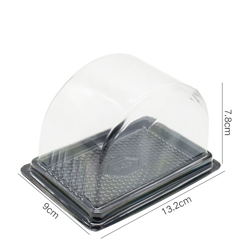 10pcs Cake Roll Packing Box Roll Cake Plastic Baking Box Swiss Roll ...