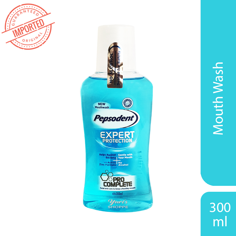 IMPORTED Pepsodent Expert Protection Pro Complete Mouth Wash 300ml ...