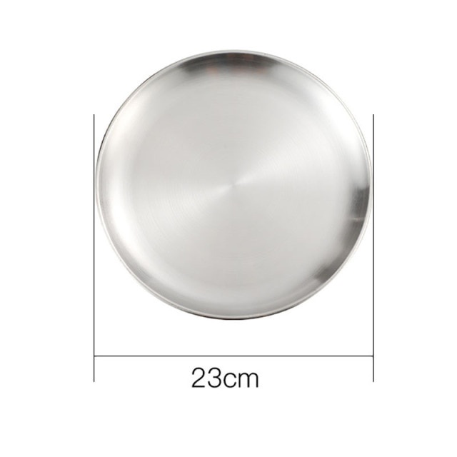 European Style Dinner Plates Gold Dining Plate Serving Dishes Round ...