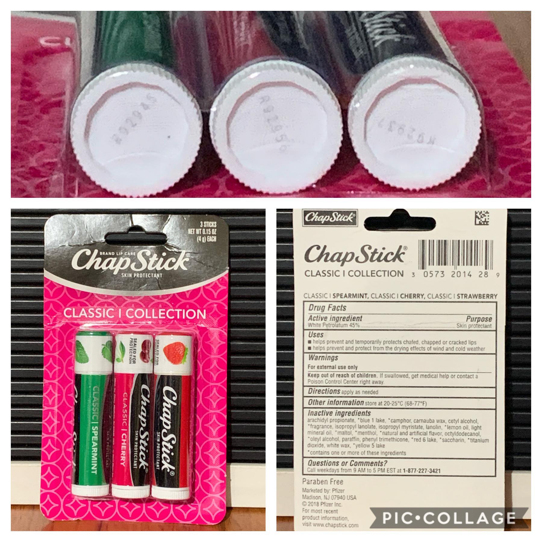 Chap Stick Lip Balm 3 Sticks 4g each | Lazada PH