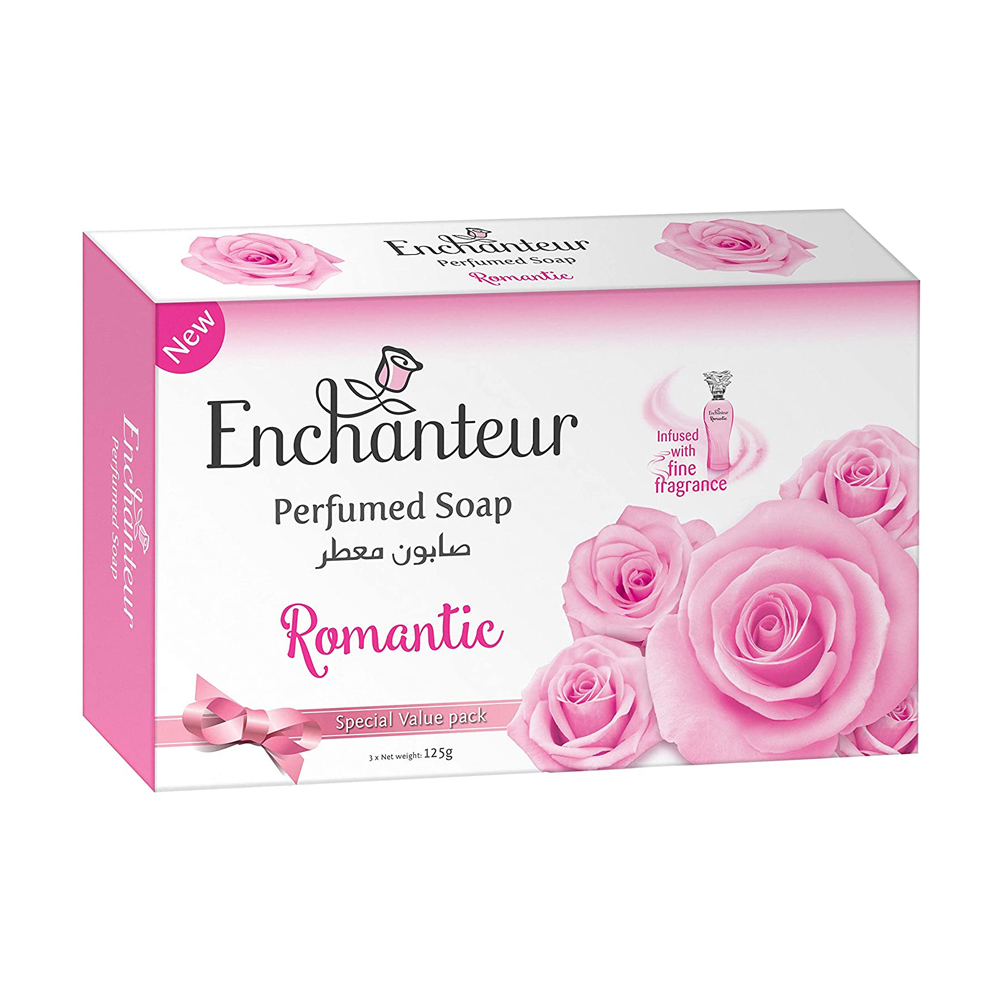 Enchanteur Perfumed Soap Enticing Romantic Charming 125g [Guaranteed ...