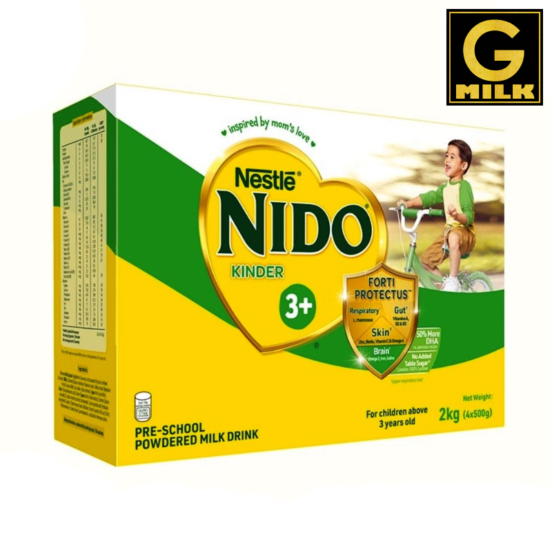 NIDO 3+ KINDER FORTI PROTECTUS POWDERED MILK DRINK 2KG (DENT) | Lazada PH
