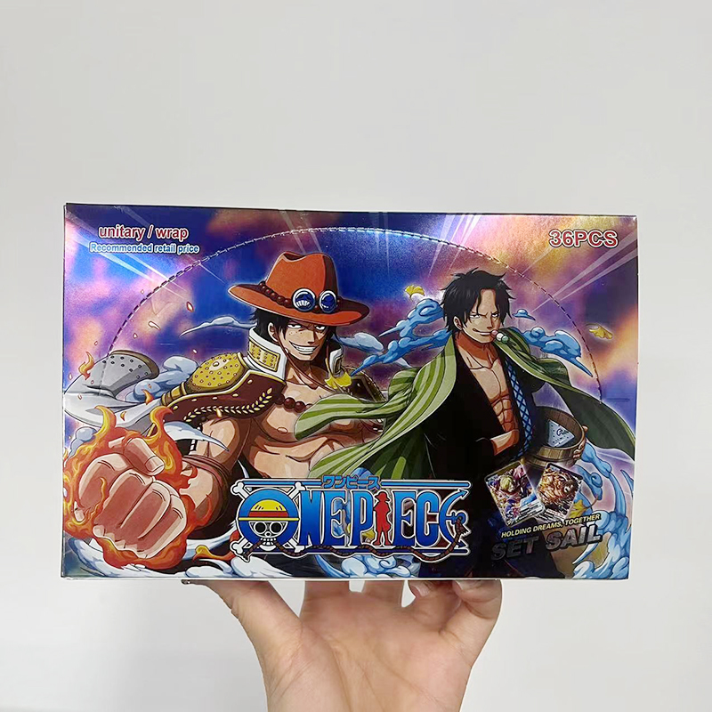 One Piece Collection Cards Box Booster Pack Anime Luffy Zoro Nami ...