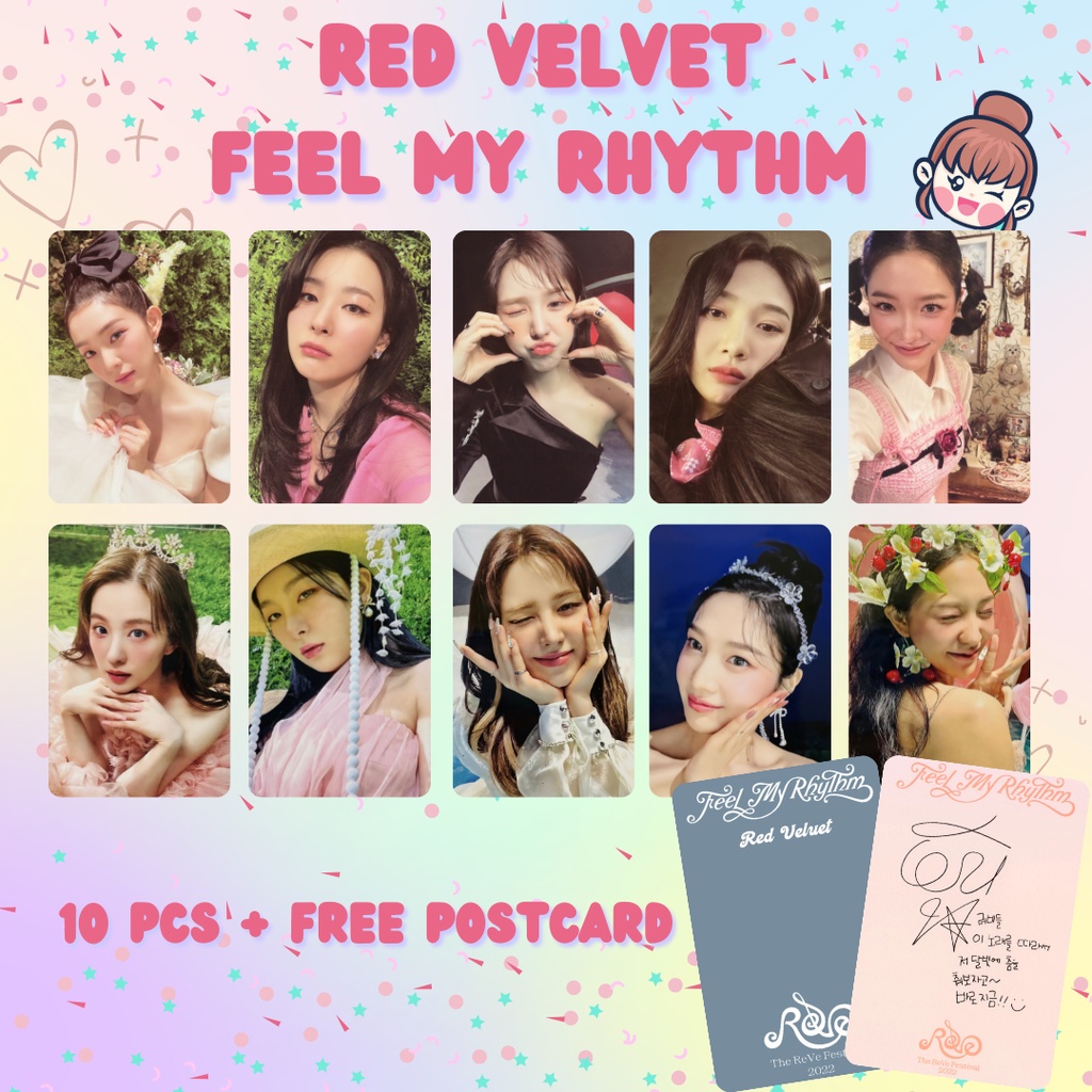 RED VELVET FEEL MY RHYTHM PHOTOCARDS | Lazada PH