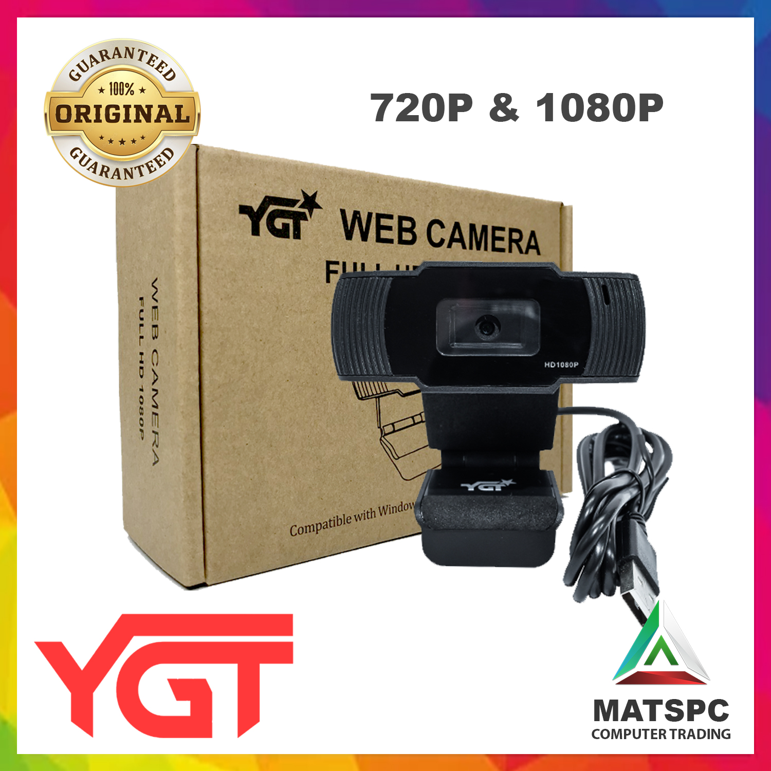 WEB CAMERA A4TECH PK-910H YGT 720P AND 1080P | Lazada PH